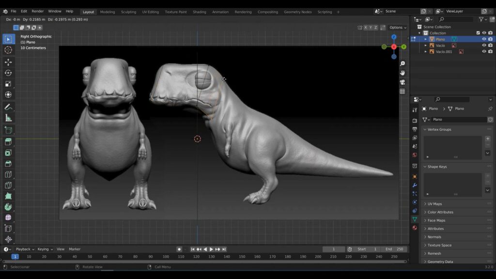 5.1 Modelado 3D - Aura Prods