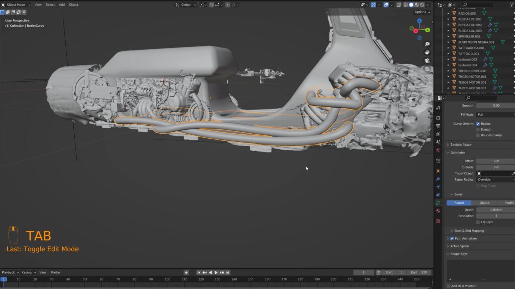 5.1 Modelado 3D - Aura Prods